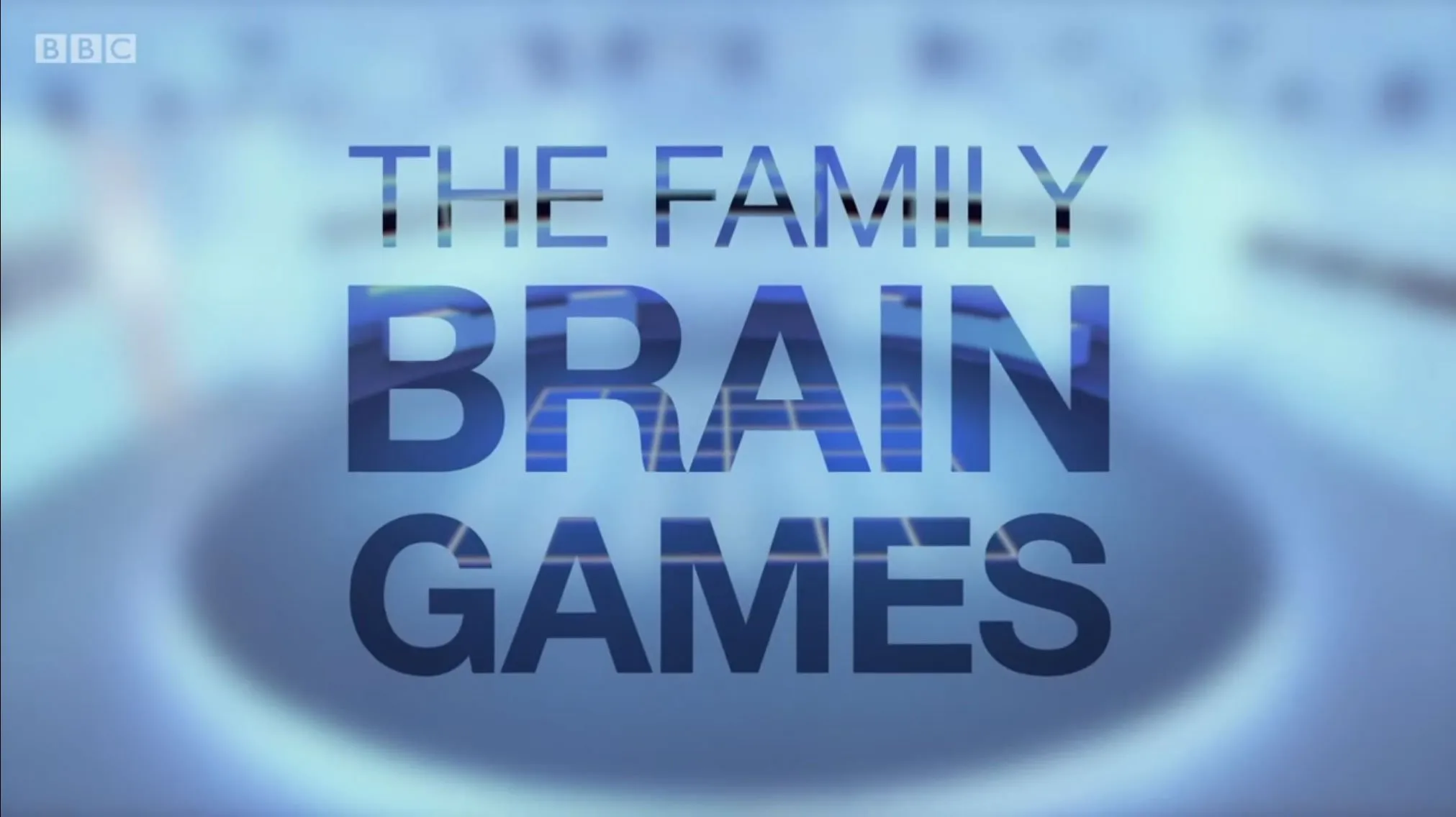 The Family Brain Games - Label1 Television - Bbc - KPX
